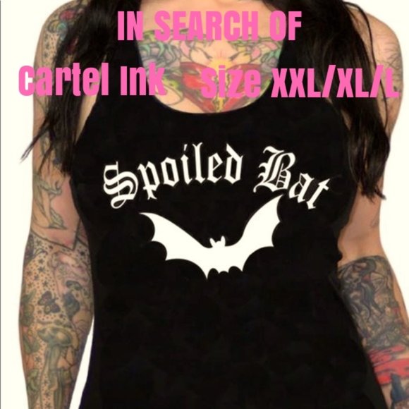 Cartel Ink | Tops | Iso Cartel Ink Spoiled Battank | Poshmark